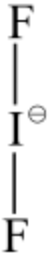 Molecular geometry of IF2^-1 and lewis structure? - WizEdu