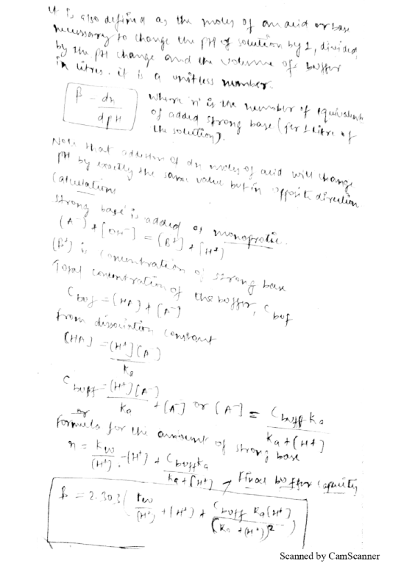 How To Calculate Expected Ph Buffer Concentration And Buffer Capacity Wizedu