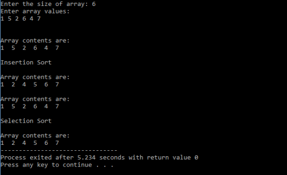 Using C Language Write A Program That Asks The User For The Size Of An Array Wizedu