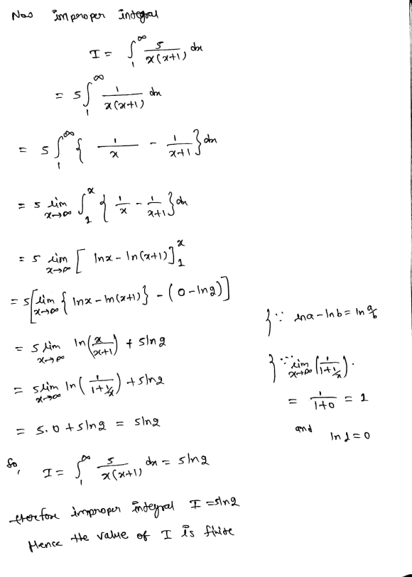 Use The Integral Test To Determine Whether The Infinite Series Is