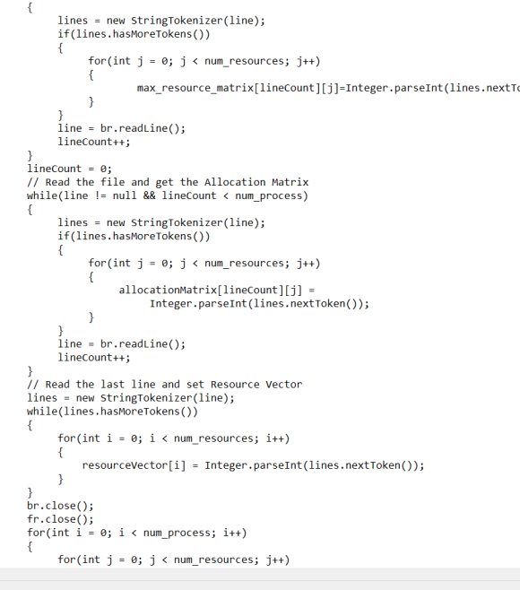 Implement The Bankers Algorithm For Deadlock Avoidance That Works On A Given Set Of N