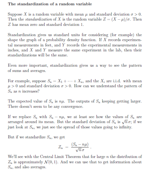 What Does It Mean To Standardize Random Variable Wizedu