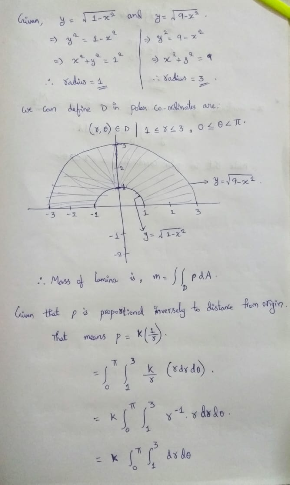 The Boundary Of A Lamina Consists Of The Semicircles Y Sqrt 1 X2 the-boundary-of-a-lamina-consists-of-the-semicircles-y-sqrt-1-x2
