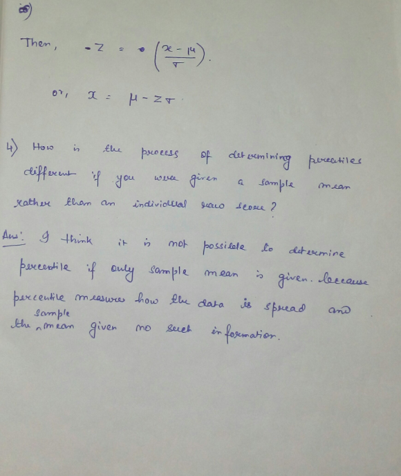 Why Are There No Negative Values In The Z Table If You Were Given An Individuals Wizedu