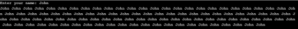 Python Write A Program That Prints Your Name 100 Times To The Screen Write A Function Wizedu