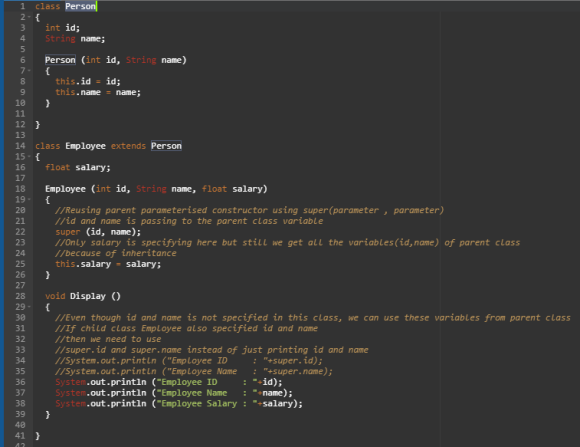 How To Identify When To Use Super In Constructor For Java Language In A Easy Way Wizedu