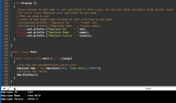 How To Identify When To Use Super In Constructor For Java Language In A Easy Way Wizedu