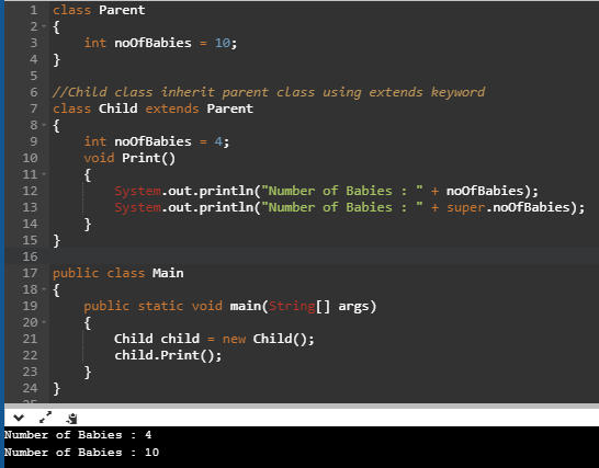 How To Identify When To Use Super In Constructor For Java Language In A Easy Way Wizedu