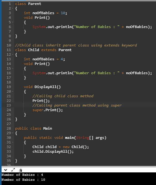How To Identify When To Use Super In Constructor For Java Language In A Easy Way Wizedu
