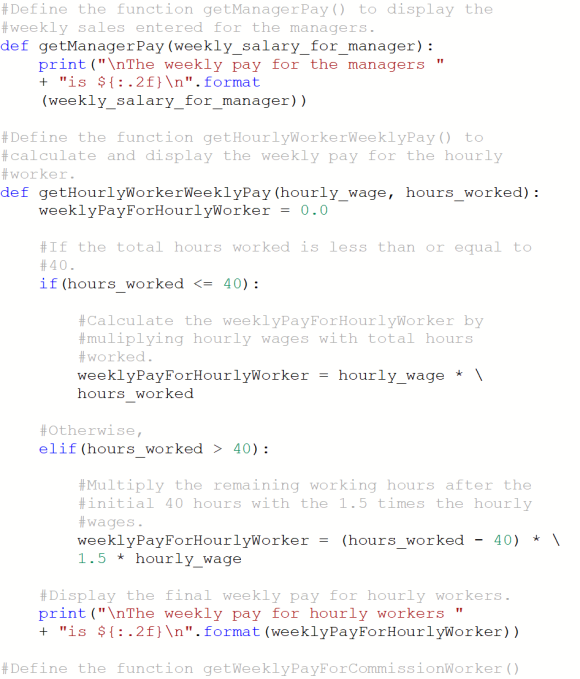 Python 3 Script A Company Has Classified Its Employees As Follows