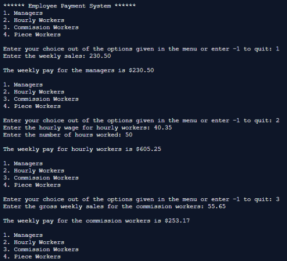 Python 3 Script A Company Has Classified Its Employees As Follows Wizedu