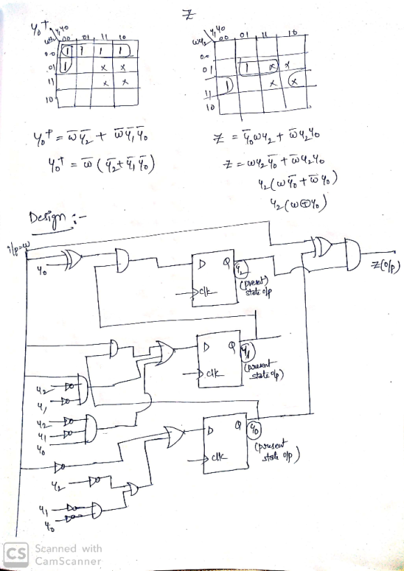 Design A Mealy State Diagram For A Sequence Detector That Has A Single Input And A Wizedu