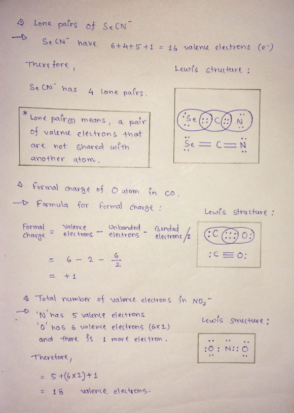 How many lone pairs are in the best Lewis structure of SeCN-? - WizEdu How many lone pairs are in the best Lewis structure of SeCN-? - WizEdu