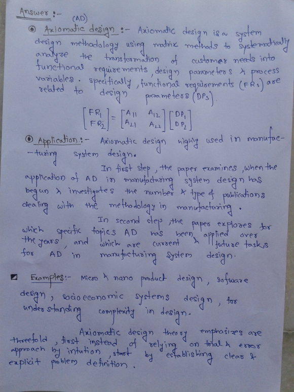 What is Axiomatic Design? Steps and Application of Axiomatic Design ... What is Axiomatic Design? Steps and Application of Axiomatic Design ...