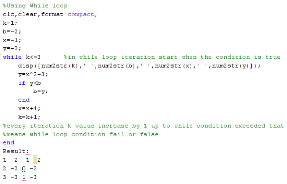 Can You Rewrite This Matlab Code Using A For Loop Instead Of A While Loop Formatting Wizedu