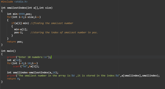 Write A C Program That Prompt The User To Enter 10 Numbers Andstores The Numbers Wizedu
