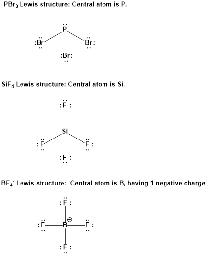 Determine The Lewis Structure Of Each Of The Following Molecules