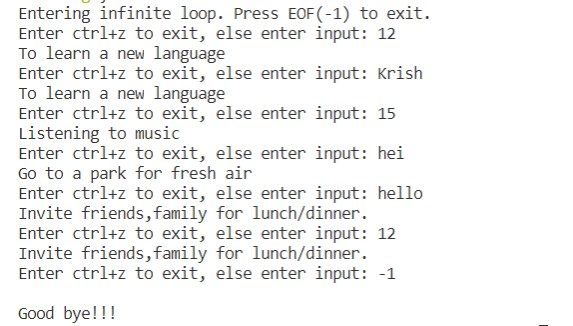 C Program Create A List Of 5 Things To Do When You Are Bored In The Text File Wizedu