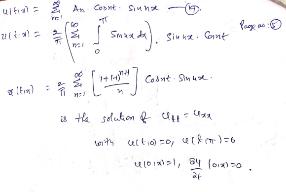 (PDE) Write the soln using separation of variables , in the form of ... (PDE) Write the soln using separation of variables , in the form of ...