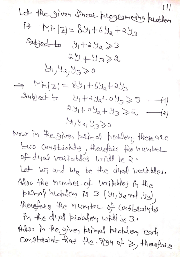 Linear Programming How Do I Use Duality To Find The Optimal Value Of The Objective Function
