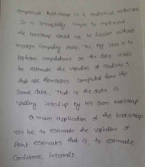 What S The Difference Between Bootstrapping And Empirical Bootstrapping Please Provide A Simple