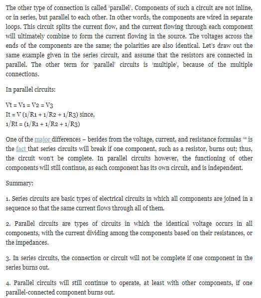 What Is The Difference Between A Series Circuit And A Parallel Circuit what-is-the-difference-between-a-series-circuit-and-a-parallel-circuit