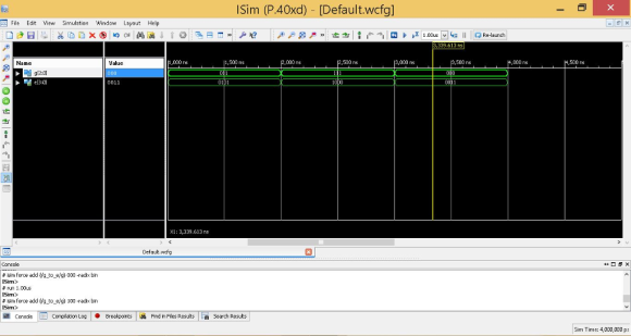 Design In Vhdl A Gray Code Decoder To Excess 3 Code Screenshot The Simulation And Code Wizedu