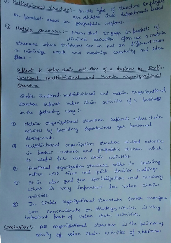 How does Simple, Functional, Multidivisional and Matrix Organizational ... How does Simple, Functional, Multidivisional and Matrix Organizational ...