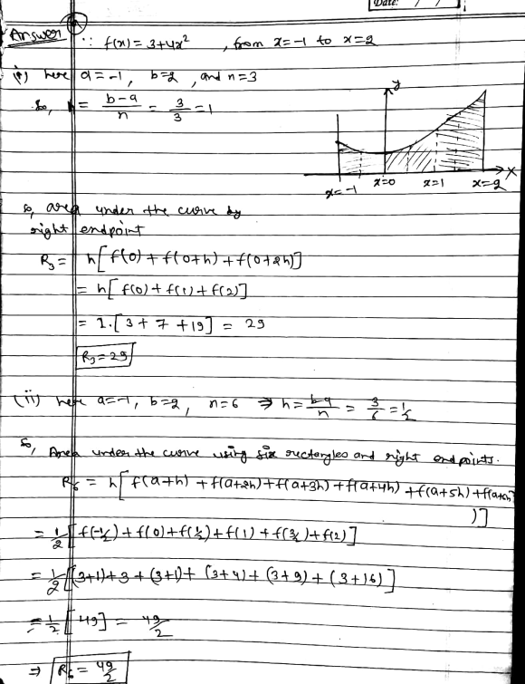 a Estimate The Area Under The Graph Of F x 3 4x2 From X a-estimate-the-area-under-the-graph-of-f-x-3-4x2-from-x