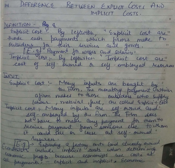 What are the differences between implicit and explicit costs? Why do ... What are the differences between implicit and explicit costs? Why do ...