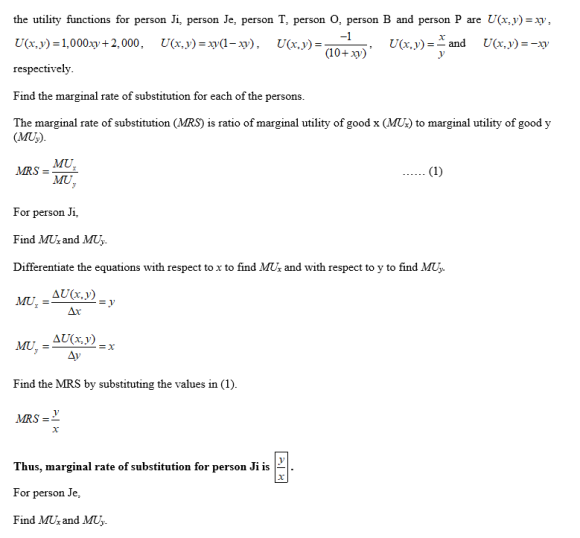Jim’s utility function is U(x, y) = xy. Jerry’s utility function is U(x ... Jim’s utility function is U(x, y) = xy. Jerry’s utility function is U(x ...