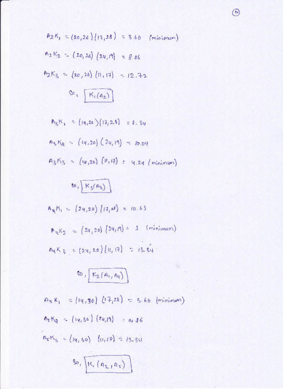 Use The K Means Algorithm And Euclidean Distance To Cluster The Following Eight Examples Into