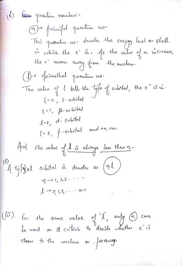 Consider an electron in each of the following orbitals. On average ... Consider an electron in each of the following orbitals. On average ...