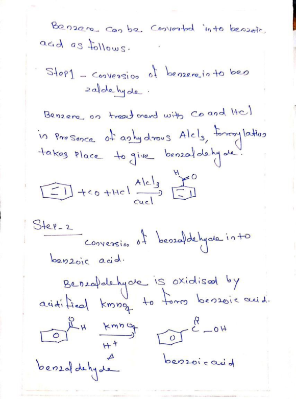 How To Make Benzoic Acid Wizedu