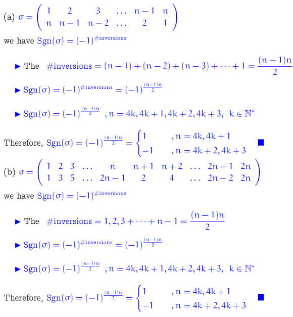 Linear Algebra Determinant Wizedu