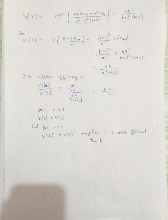 Let X1 X2 Xn Be A Random Sample From A Uniform Distribution On The