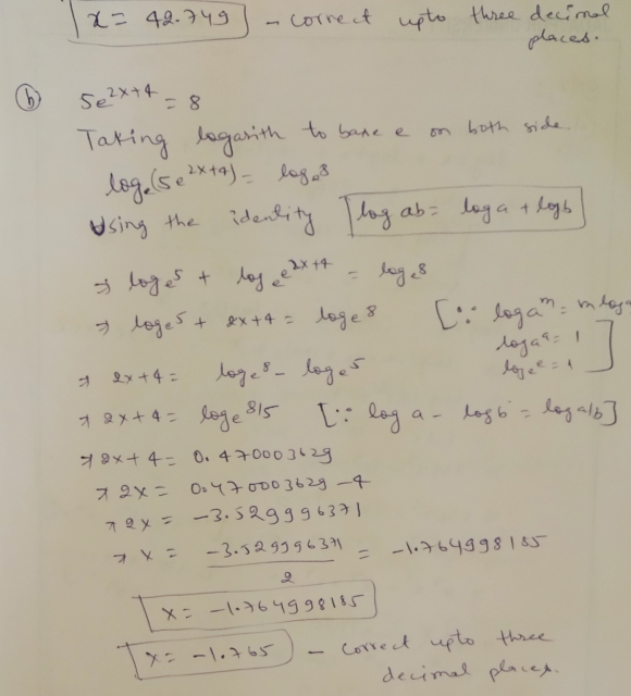 Solve the equations (a) log2 x + log4 x + log16 x=7 - WizEdu Solve the equations (a) log2 x + log4 x + log16 x=7 - WizEdu