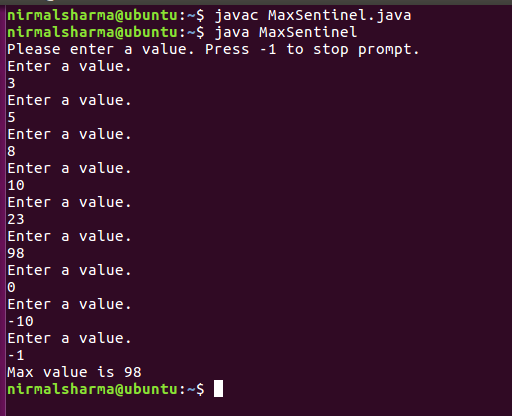 Use A Sentinel While Loop That Repeatedly Prompts The User To Enter A Number Once 1 Wizedu