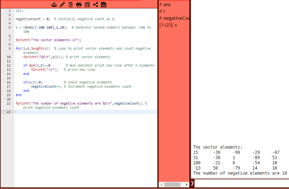 2 Vector Element Calculation Write A Matlab Script Which Will Randomly