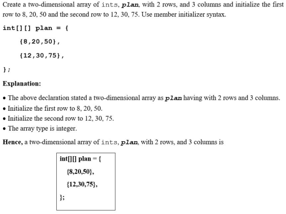 1declare A Two Dimensional Array Of Strings Namedchessboard Wizedu